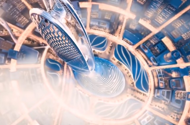 VIDEO Dubai dobija neboder, čija je baza u obliku otiska prsta šeika ...