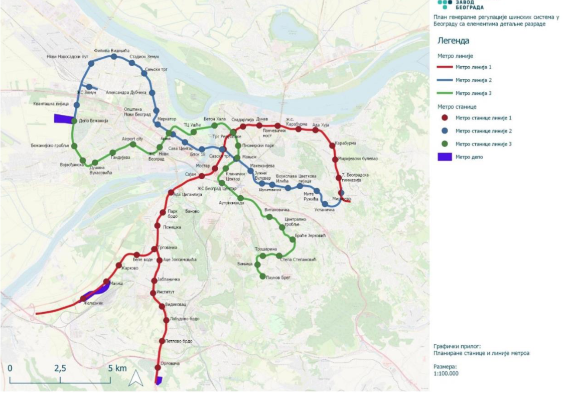 Objavljen plan za metro: Šta je novo u drugoj fazi - Nova Ekonomija